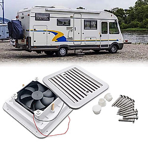 MASO 12V Cooling Exhaust Fan Air Vent Ventilation for Motorhome RV Caravan - Strong Wind Type