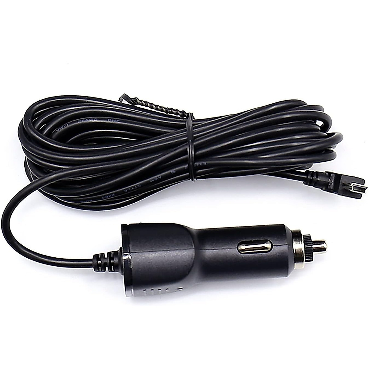 Pruveeo Car Charger Mini USB Adapter for D80/D90-4CH Mini Dash cam, Replacement Vehicle Power Cable Cord