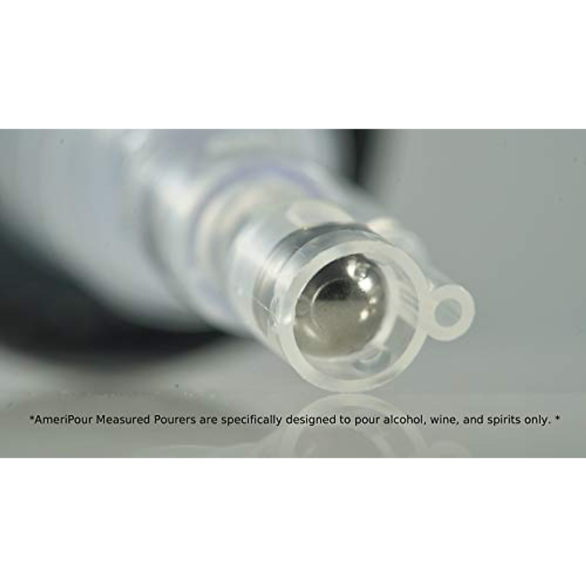 AmeriPour - Measured Pourer - Liquor Bottle Pourers - Collared - (3pk) Made 100% In The USA. Bar Spouts That Don't Leak - No Cracks, Just A Perfect Cocktail Pour Everytime. Great for Wine Too! (1.5oz)