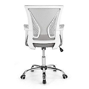 EdgeMod Chartwell Office Chair in White/Grey