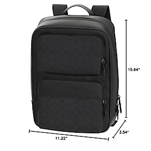 COACH Signature Gotham Backpack Ji/Charcoal/Black One Size