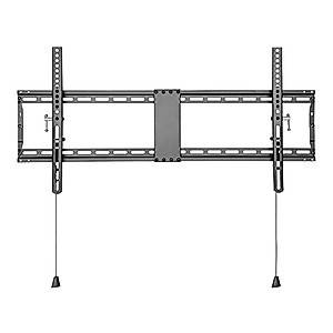 Monoprice Low Profile Extra Wide Tilt TV Wall Mount Bracket for LED TVs 43in to 90in, Max Weight 154 lbs, VESA Patterns up to 800x400, Fits Curved Screens - Commercial Series