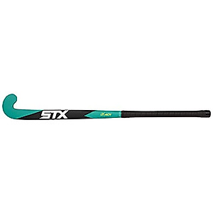 STX IX 401 Indoor Field Hockey Stick 36.5", Black/Teal/Bright Yellow
