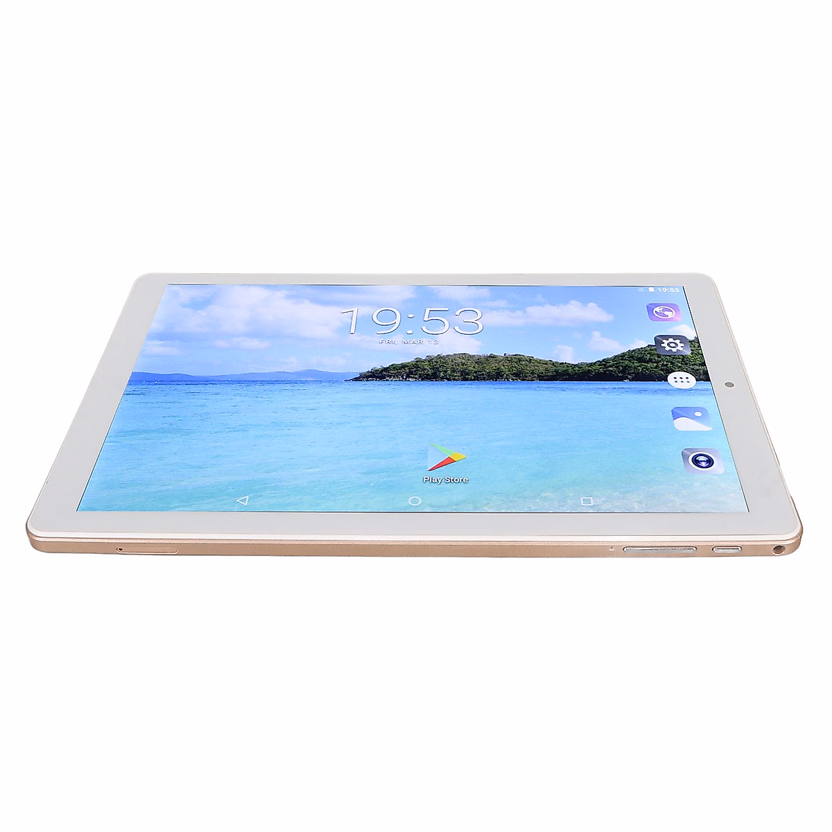 Haofy Tablet, 2 in 1 10.1 Inch Digital Tablet Dual Box Speakers 8 Core 4GB RAM 64GB ROM for Learning Entertainment (US Plug)