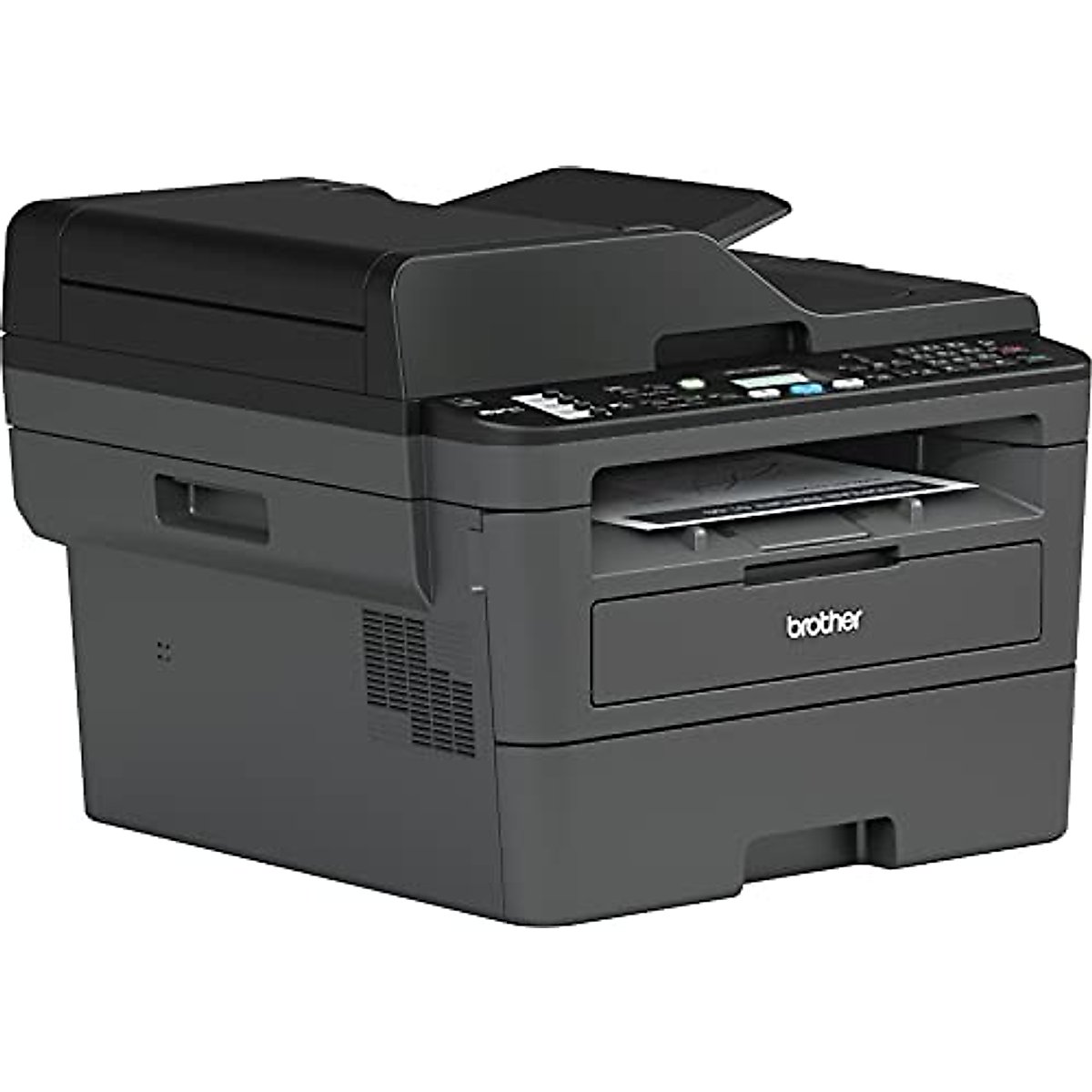 Brother MFC-L2710D All-in-One Wireless Monochrome Laser Printer for Home Office - Print Copy Scan Fax, Auto Duplex Printing, 32 ppm, 50-Sheet ADF, Amazon Alexa, AirPrint, Tillsiy USB Printer Cable