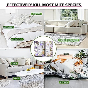 Telanshare 4 Packs(Rose+Jasmine) Mite/Moth Repellent Bag for Drawer & Closet, Natural Sachet Bag, 90 Days Extended Protection