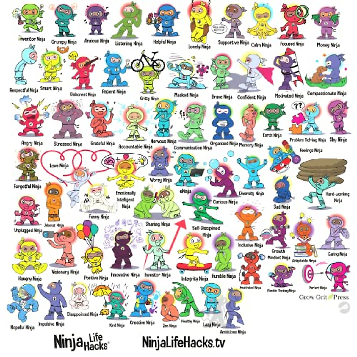 Motivated Ninja: A Social, Emotional Learning Book for Kids About Motivation (Ninja Life Hacks)