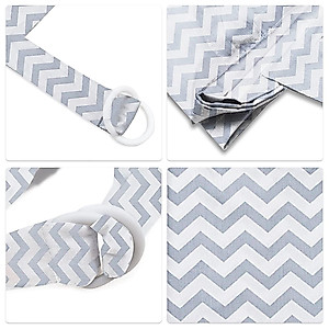 Baby Nursing Cover Yubella Nursing Poncho,360° Full Privacy Breastfeeding Coverage,Soft Baby Carseat Canopy Multi Use,Shopping Cart Cover,Infant Stroller Cover,Gift for Newborn,Lactancia(Gray ripples)