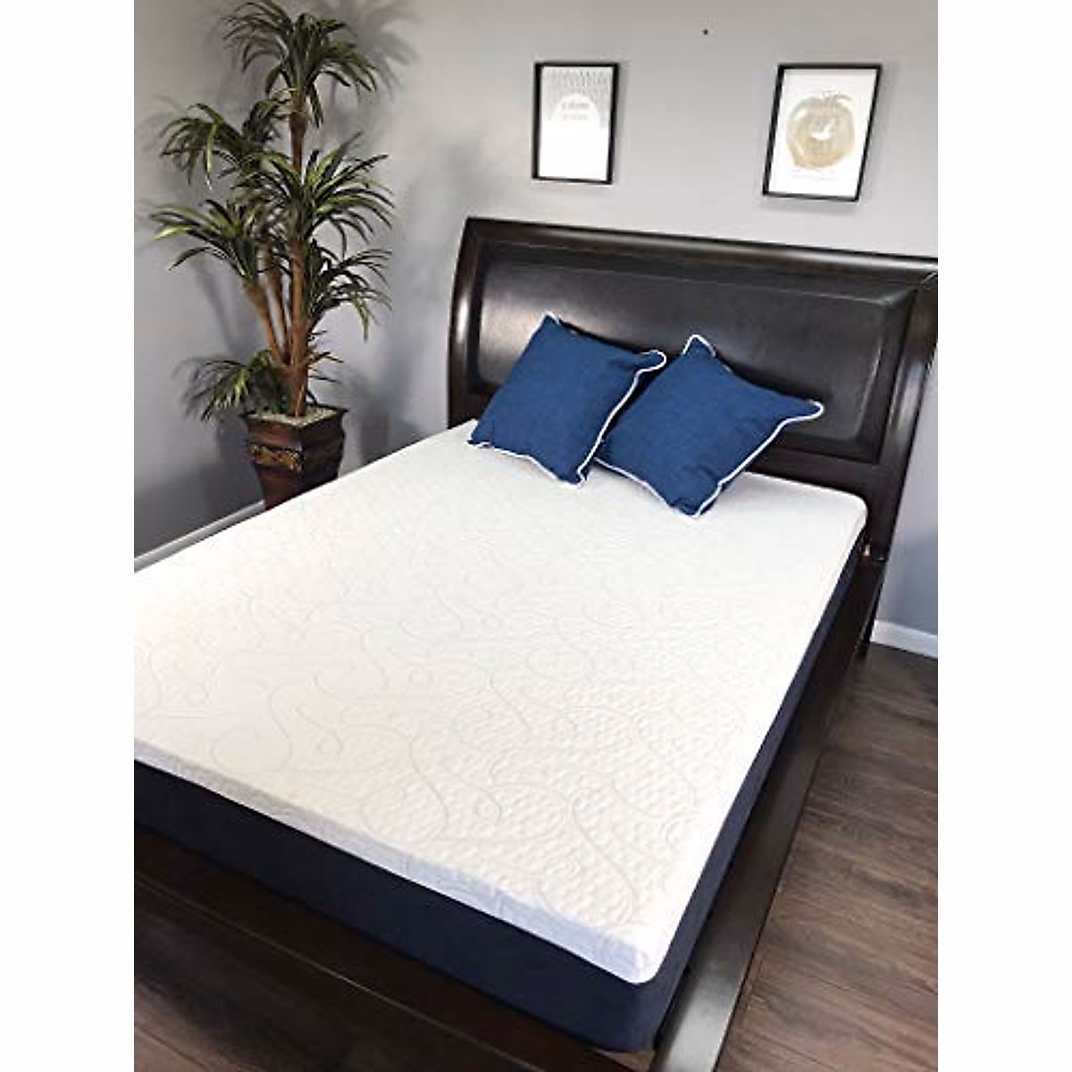 The Original Foam Factory - 10in American Made Mattress- 100% Made in USA - 20 Year Warranty - CertiPur Foam - Chiropractic Endorsed (Full)