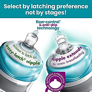 Bittylab Bare Air-Free 4oz Single. Anti-Reflux, Anti-Colic, Anti-Gas, Fuss or Sleep Troubles. 0-6 Months. Perfe-Latch for breastfed Babies & Easy-Latch for Bottle-fed Babies. Easy Instructions.