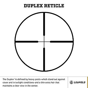 Leupold VX-3HD 3.5-10x50 (1 inch) CDS-ZL Duplex Reticle Riflescope
