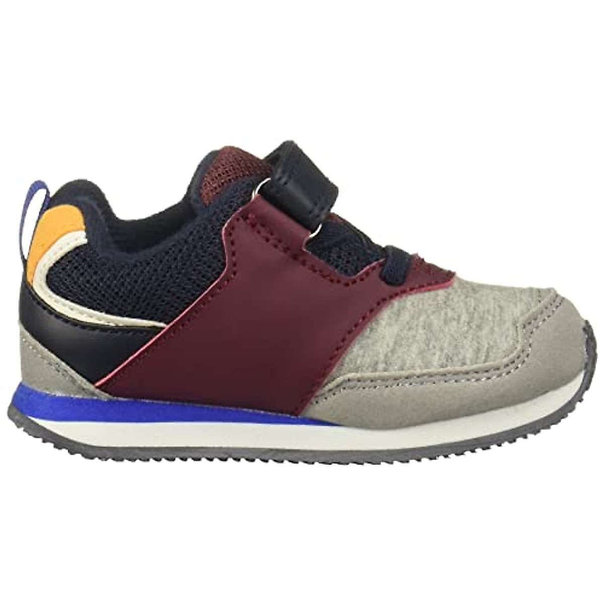OshKosh BGosh Boys Sneaker, Burgundy, 4 Toddler