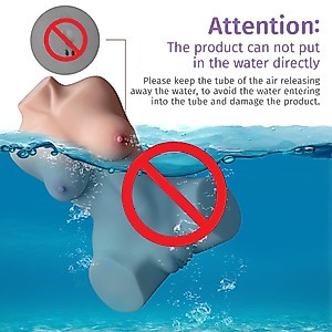 Sex Doll Male Masturbators, Pocket Pussy Ass with Thrusting Anal Sex Stroker Sex Dolls Male Adult Sex Toys for Men Realistic Torso Silicone Juguetes Sexuales