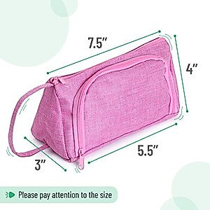 Mr. Pen- Pencil Case for Girls, Pink, Pencil Bag, Cute Pencil Case, Pouch Bags, School Supplies for Teen Girls, Pen Pouch, School Stuff, Pencil Pouches, Pen Bag, Pencil Bag for Women
