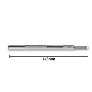 DAGIJIRD Back Cover Camera Glass Scraper Tool Removal Smoothing Scraper with 10 Pieces Replacement Blades for Phone Repair Rear Glue