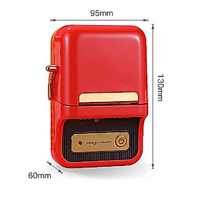 SLNFXC Thermal Mini Label Printer Labeler Shop Price Sticker Machine