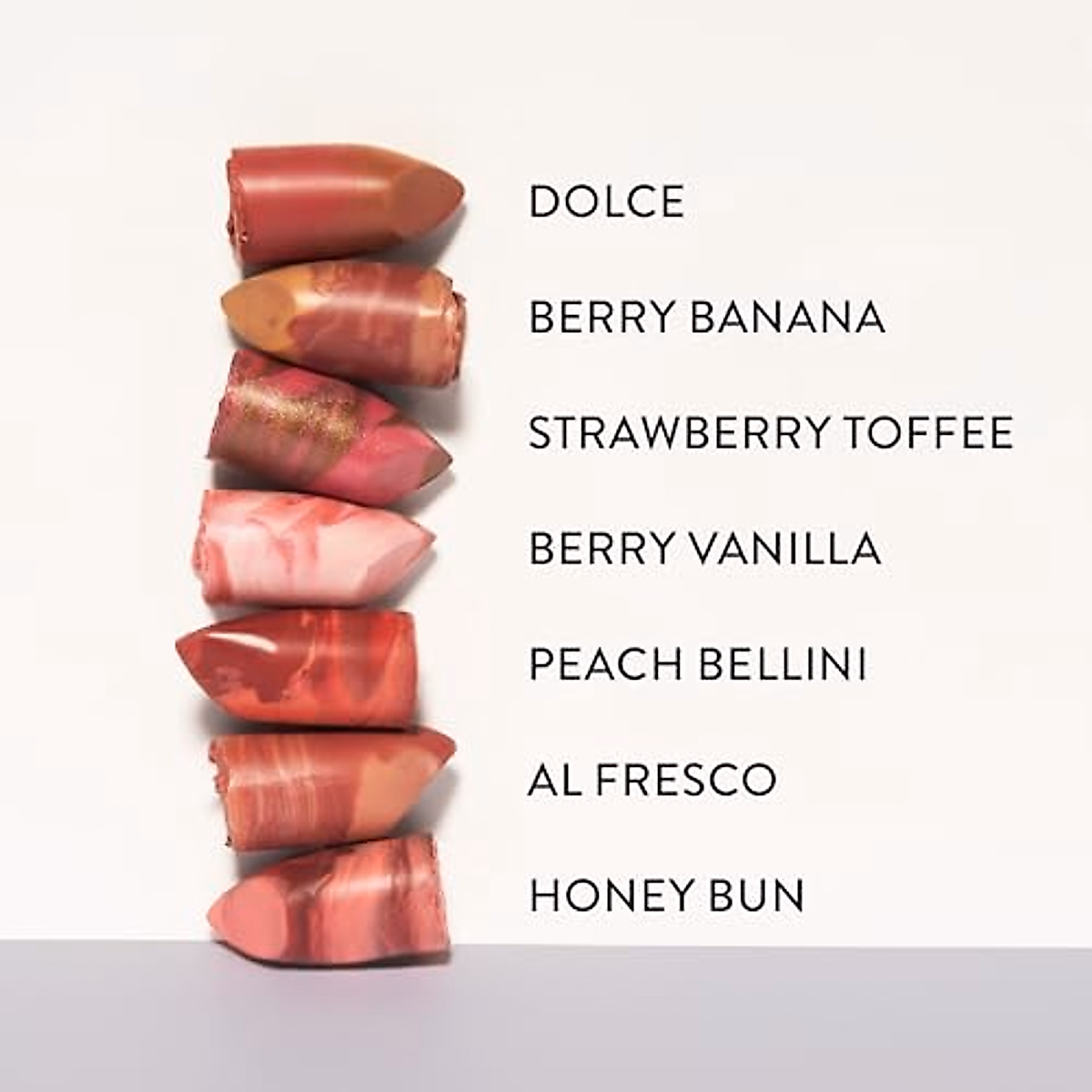 LAURA GELLER NEW YORK Italian Marble Sheer Lipstick - Dolce - Hydrating & Lightweight - Vitamin E & Caster Seed Oil - Cream Finish