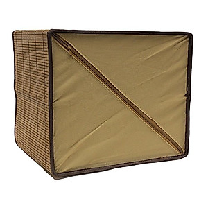 Seta Direct, Brown Natural Bamboo Storage Organization Box with Lid [1 Pack]