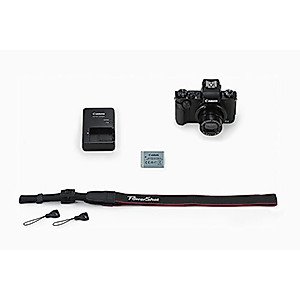 Canon PowerShot G5 X Digital Camera w/ 1 Inch Sensor and Built-in viewfinder - Wi-Fi & NFC Enabled (Black)