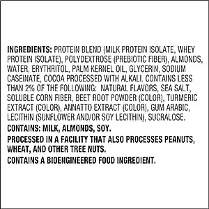 Quest Nutrition Chocolate Sprinkled Doughnut Protein Bars, High Protein, Low Carb, Gluten Free, Keto Friendly, 12 Count