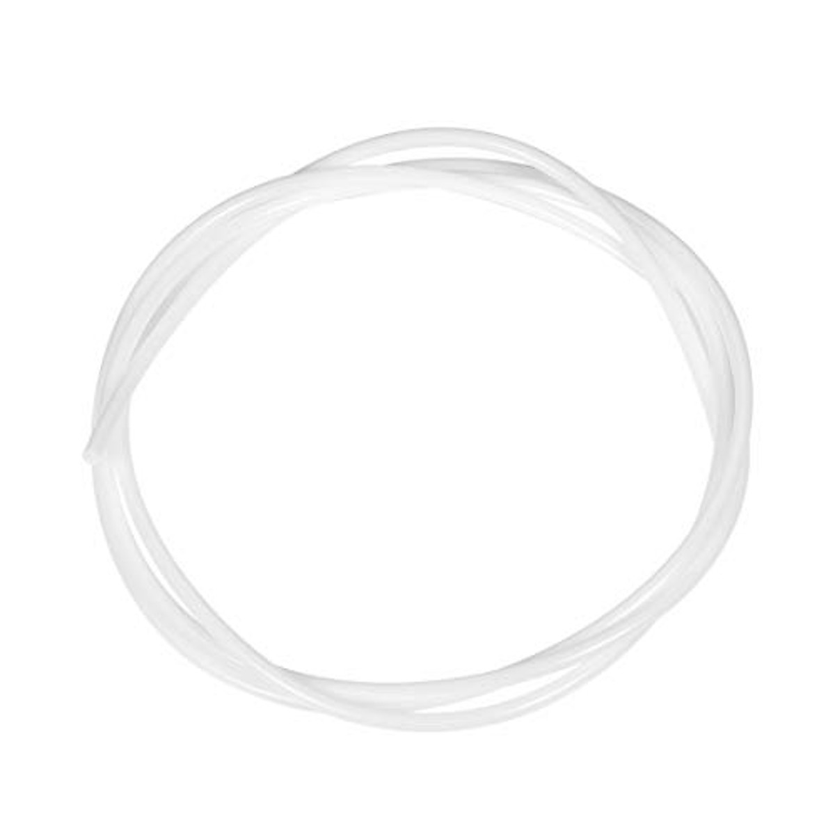 uxcell PTFE Tube 4.9Ft - ID 2mm x OD 3mm Fit Filament 1.75 for 3D Printer White