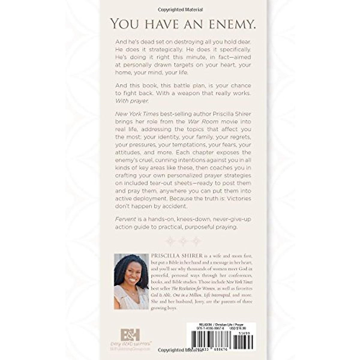 Fervent: A Woman's Battle Plan to Serious, Specific and Strategic Prayer