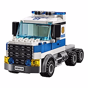 LEGO City Police Mobile Command Center Truck 60139 Building Toy, Action Cop Motorbike and ATV Play Set for Boys and Girls Aged 6 to 12 (374 Pieces)