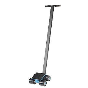 Vestil SSKT-3 Steerable Machinery Skate with 4 Nylon Roller, Steel, 11-1/2" Length, 8-1/2" Width, 4-1/2" Height, 3 Ton Capacity