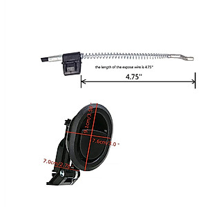 Emivery Recliner Replacement Parts Recliner Cable and Handle Replacement Couch Style Pull Chair Release Handle for Sofa