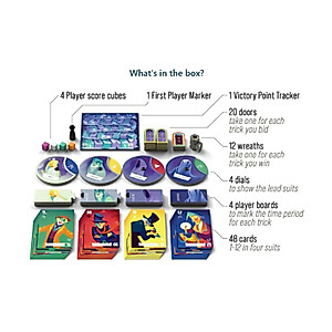 Ghosts of Christmas - Board Game - 3-4 Players - 40 Minutes Play Time