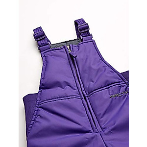 Arctix Infant/Toddler Chest High Snow Bib Overalls, Purple, 4T
