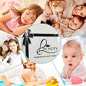 LYLYCTY Baby Milestone Blanket, Lemon Design Photography Background Prop for Neutral Newborn Baby, Baby Boy and Girl Gifts 47"x47" BTWYLY76