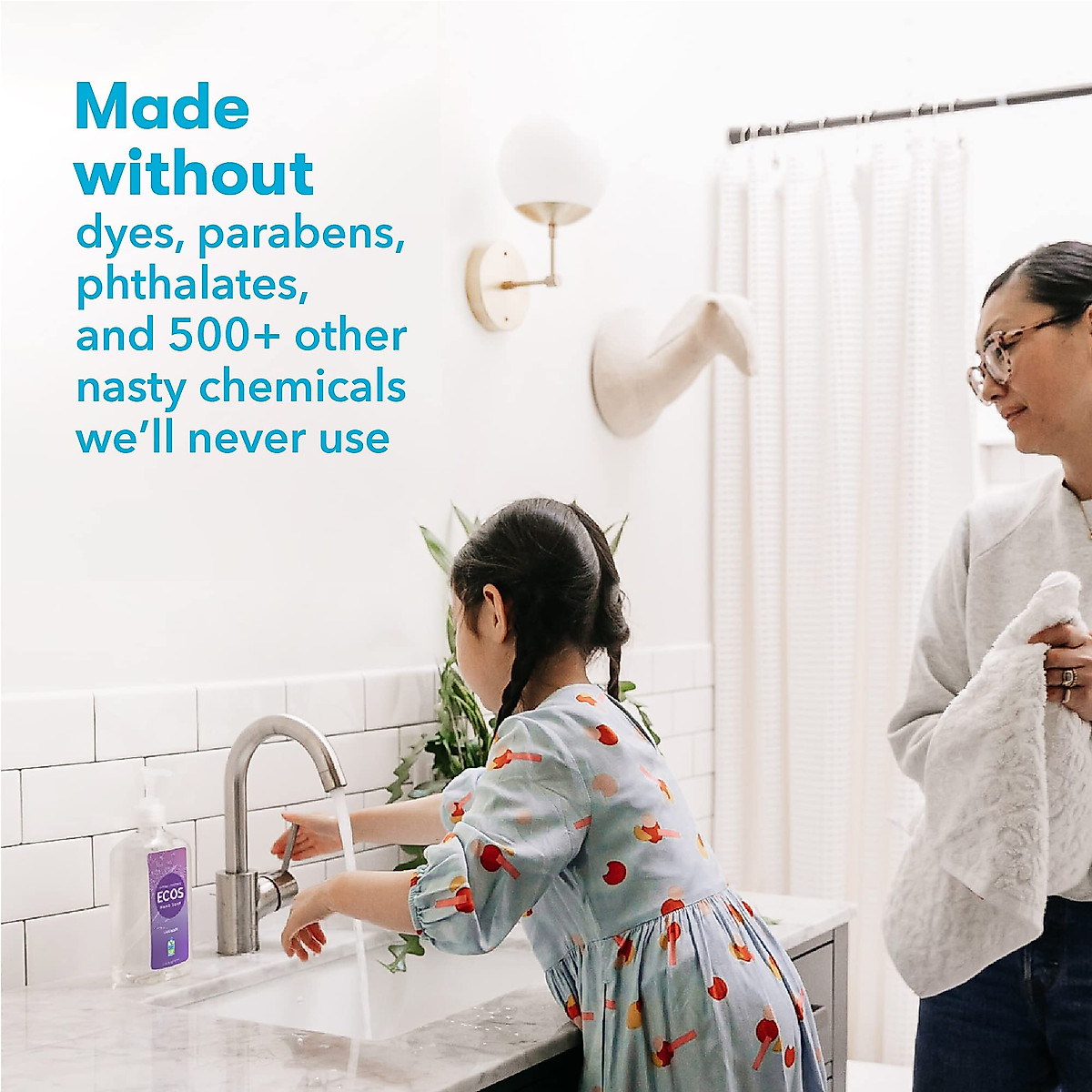 ECOS Hypoallergenic Hand Soap, Lemongrass 32 Fl Oz