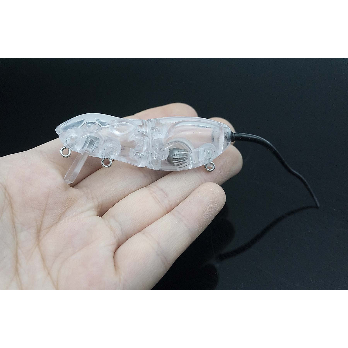 5PCS Unpainted topwater Minnow Fishing Lure 115mm 8.61g Crankbait Artificial Hard Bait Carp Pike Bass Wobblers Deep Diving Fishing jerkbait 8373 Free Eye