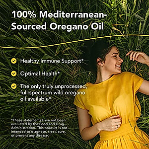 NORTH AMERICAN HERB & SPICE Oreganol P73 - 0.45 fl. oz. - Immune Support, Optimal Health - Unprocessed, Organic, Wild Oregano Oil - Mediterranean Source - Non-GMO - 194 Servings