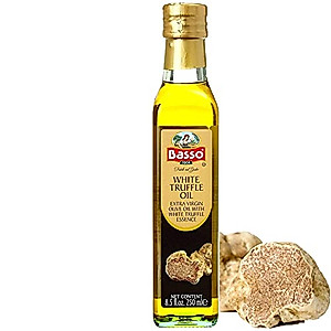 White Truffle Oil | LARGE SIZE 8.5oz (250 ml) | High Concentrate | Great for Pasta, Pizza, Risotto, or any of your favorite recipes. (8.5 Fl Oz (Pack of 1))