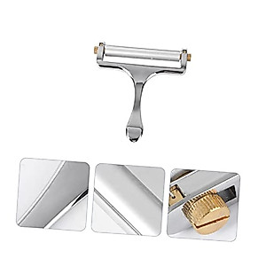 UPKOCH Raclette Scraper Tool Cheese Slicer Cheese Cutter Slicer Hard Cheese Cutter Cheese Wire Cutter Zinc Alloy Butter Cutting Machine Butter Slicer Cheese Cutting Tool Butter Cutter Hob