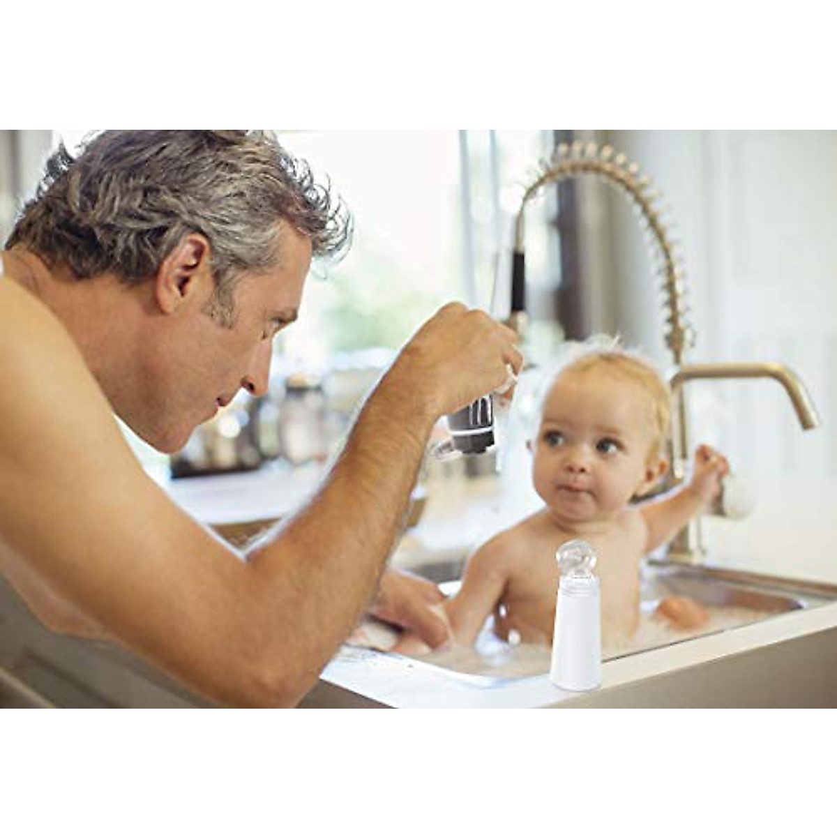 Valourgo Leak Proof Travel Size Bottles, TSA Approved Portable Silicone Containers Plastic Spray Bottle for Travel Size Toiletries Refillable Travel Accessories Handy 5 Pieces Travel Kit (3.4 fl. oz)