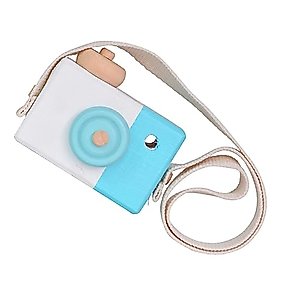 Totority Bookcase Decor Bookshelf Decoration Wooden Camera Decoration Realistic Camera Ornament Kids Room Decor Toys for Kids Toddler Wooden Camera Toy Tabletop Camera Models Desktop Crafts