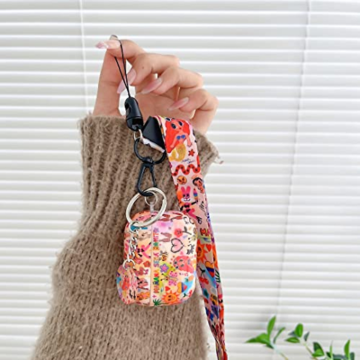 for AirPod Pro 2019/Pro 2 Gen 2022 Case,MAÑANA SERÁ Bonito Headphone,Fashion Cool Cartoon Design Pattern Skin,Ideal for Super Fans and Fanatics (Karol G)