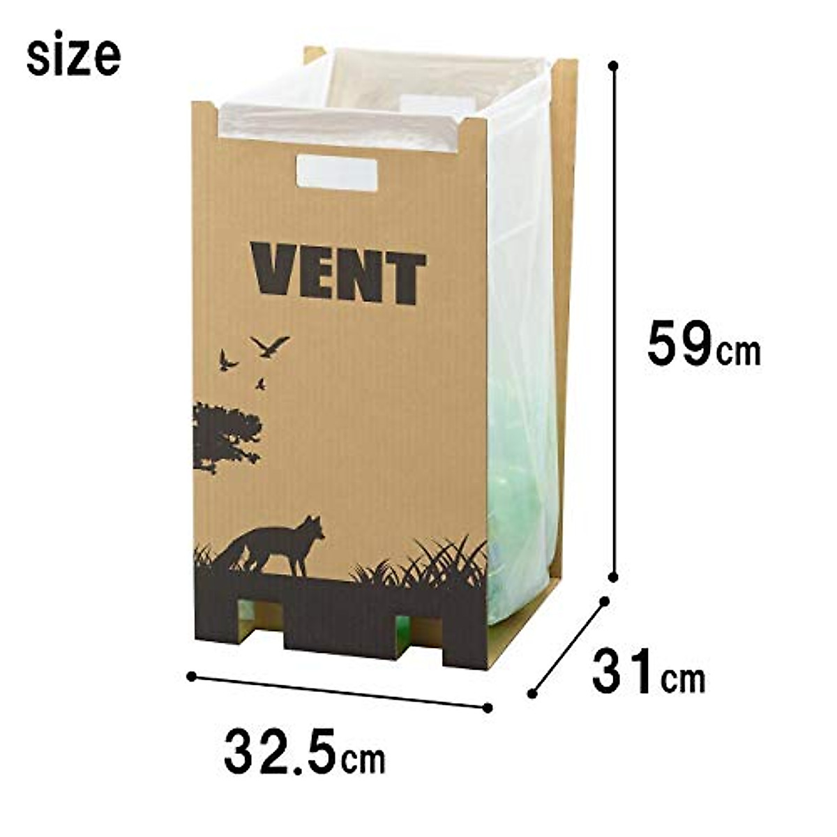 サンカ Dust Stand, ダストスタンド・45L用3枚セット, Camping