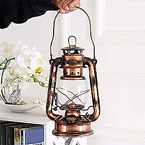 GAOZ Outdoor Lights Metal Camping Light Portable Lighting Kerosene Lamp Retro Style Outdoor Camping Tent Lamp Household Emergency Lamp for Home,Garden,Yard,Decorations