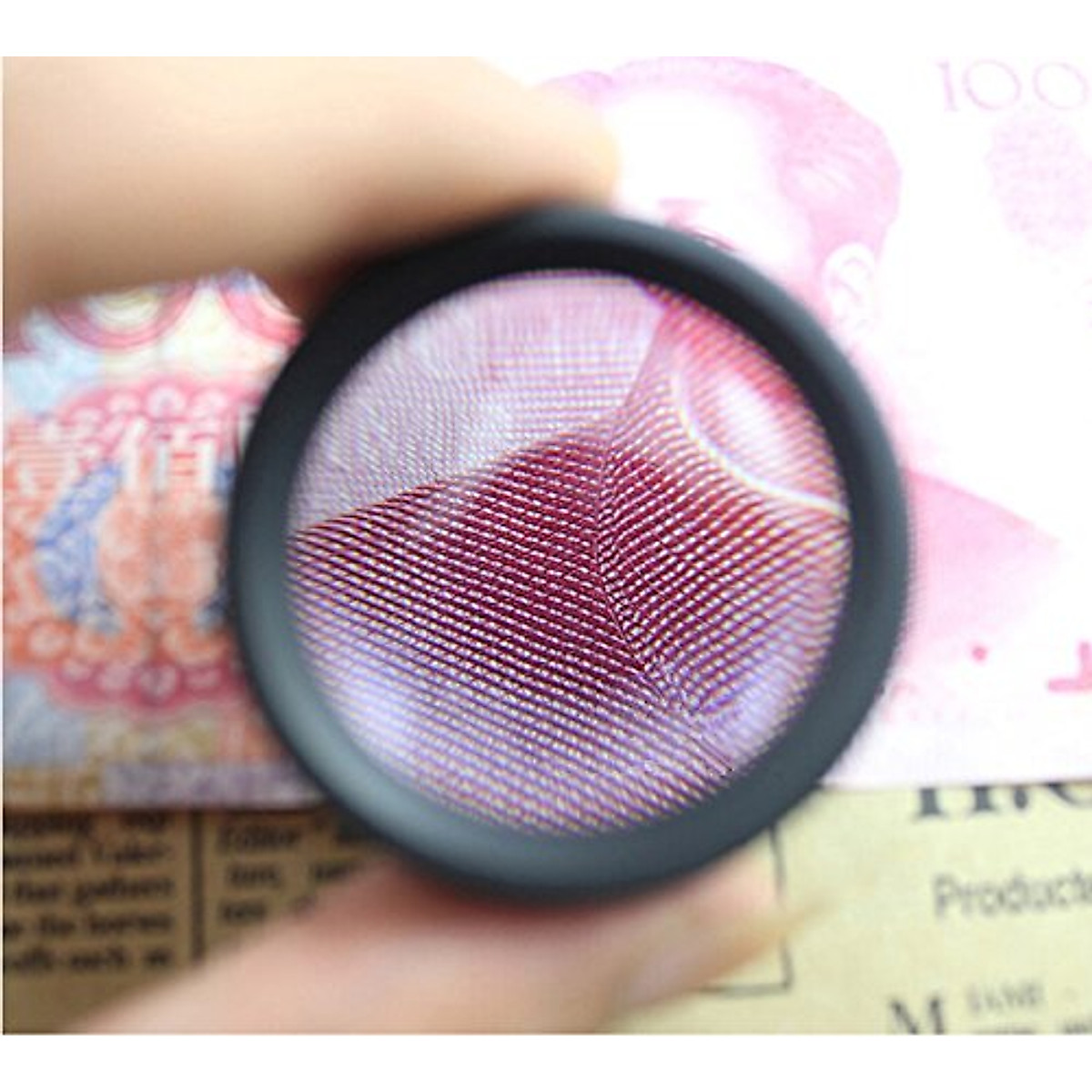 BronaGrand 30X Optics Loupes Magnifier Loop Microscope Magnifying Glass Lens Portable for Jeweler,Coins,Stamps