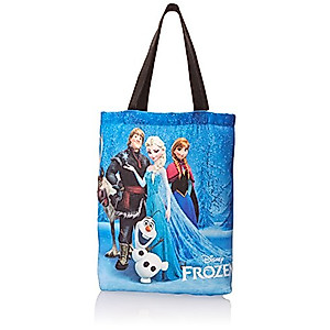 Concept One Handbags Frozen Group Shot Sublimation Print Shoulder Bag, Royal, One Size