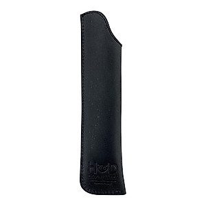 Hide & Drink, Pen Case Handmade from Full Grain Leather - Charcoal Black