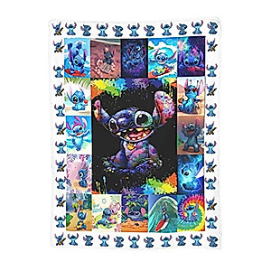 Ultra-Soft Micro Fleece Blanket Microfiber Throw Blankets for Couch Sofa Bed (60"X50")