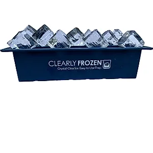 ClearlyFrozen High Capacity (21 x 1.3 Inch) Home Clear Ice Cube Mold - Mold Only, Don't Buy Unless You Already Have The ClearlyFrozen System Insulation Box