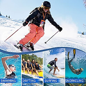 Niveaya Universal Waterproof Phone Case - 2 Pack, IPX8 Shockproof Waterproof Phone Pouch Dry Bag for iPhone 14 13 12 11 Pro Max SE 2020 XS Max XR X 8 7 6s Plus S10 S9 S20 S21 Note 20/10.