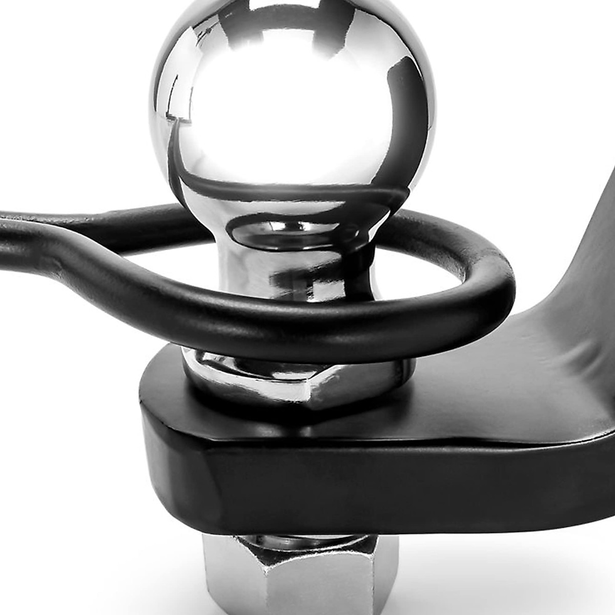 Camco Rhino RV Tote Tank Tow Adapter - Crafted of Powder-Coated Steel Construction & Includes 3" Tow Loop - Compatible w/Rhino Tote Tank Kits (39000, 39002, 39004, and 39006) (39016)