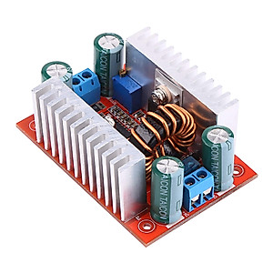 Constant Current Boost Converter LED Driver Module DC-DC Step-up Boost Converter DC8.5V -50V to DC10V to 60V Adjustable Step Up Voltage Regulator 400W